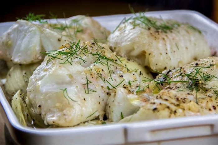 Roasted Cod with Fennel, Garlic & Sherry Recipe by Williams-Sonoma