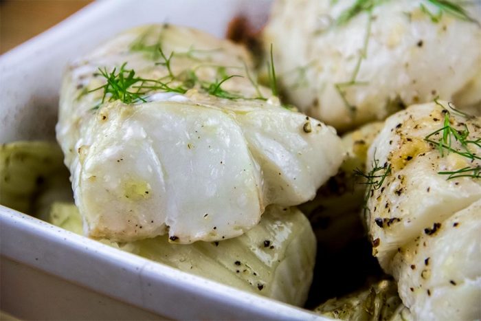 Roasted Cod with Fennel, Garlic & Sherry Recipe by Williams-Sonoma